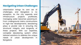 Leading Best Dewatering Company | Complete Dewatering System | PPT