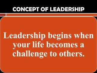 Leading by example | PPTX