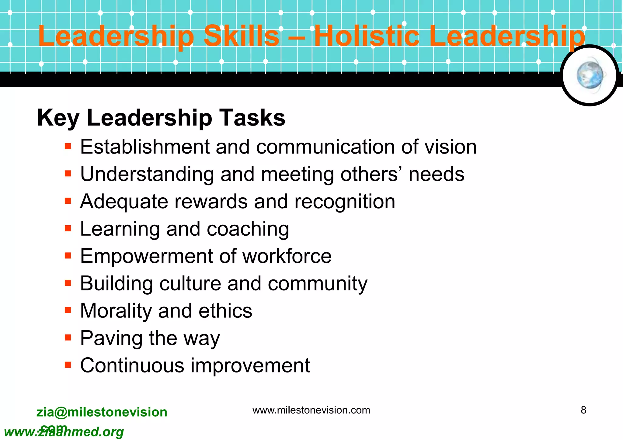 Leadership Skills - Leading By Example | PPT