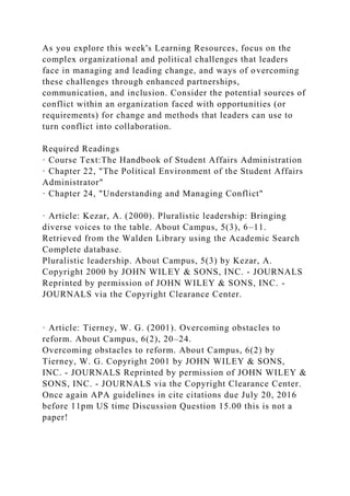 Leading ChangeIntroductionThe phrase leading change may genera.docx