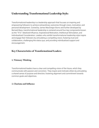 Leading Change_ Unveiling the Power of Transformational Leadership ...