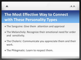 Leading different personalities | PPTX | Executive Leadership ...