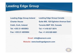 Leading Edge Group | PDF