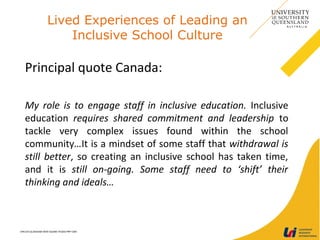 Leading for inclusion | PPT