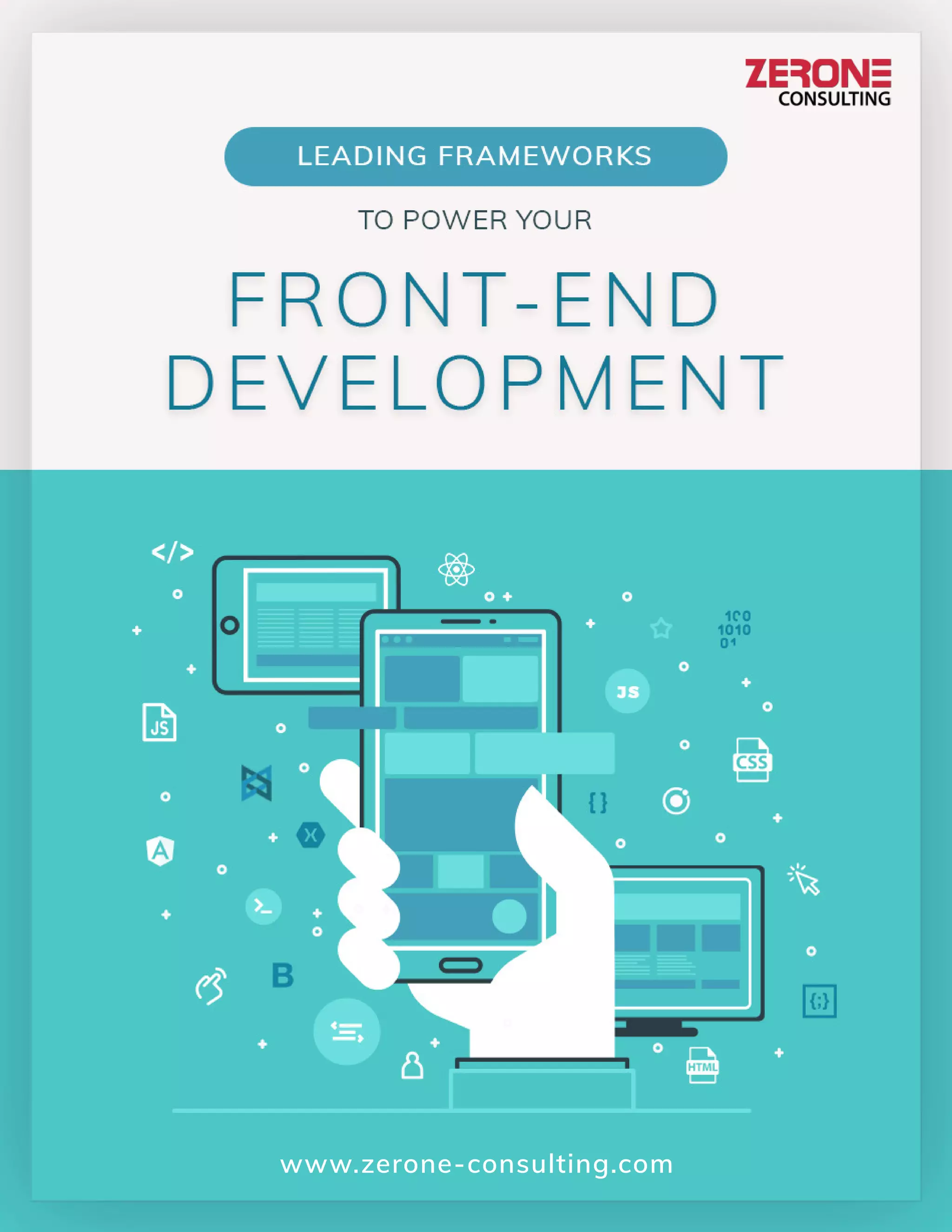 Leading frameworks to power your front end development | PDF