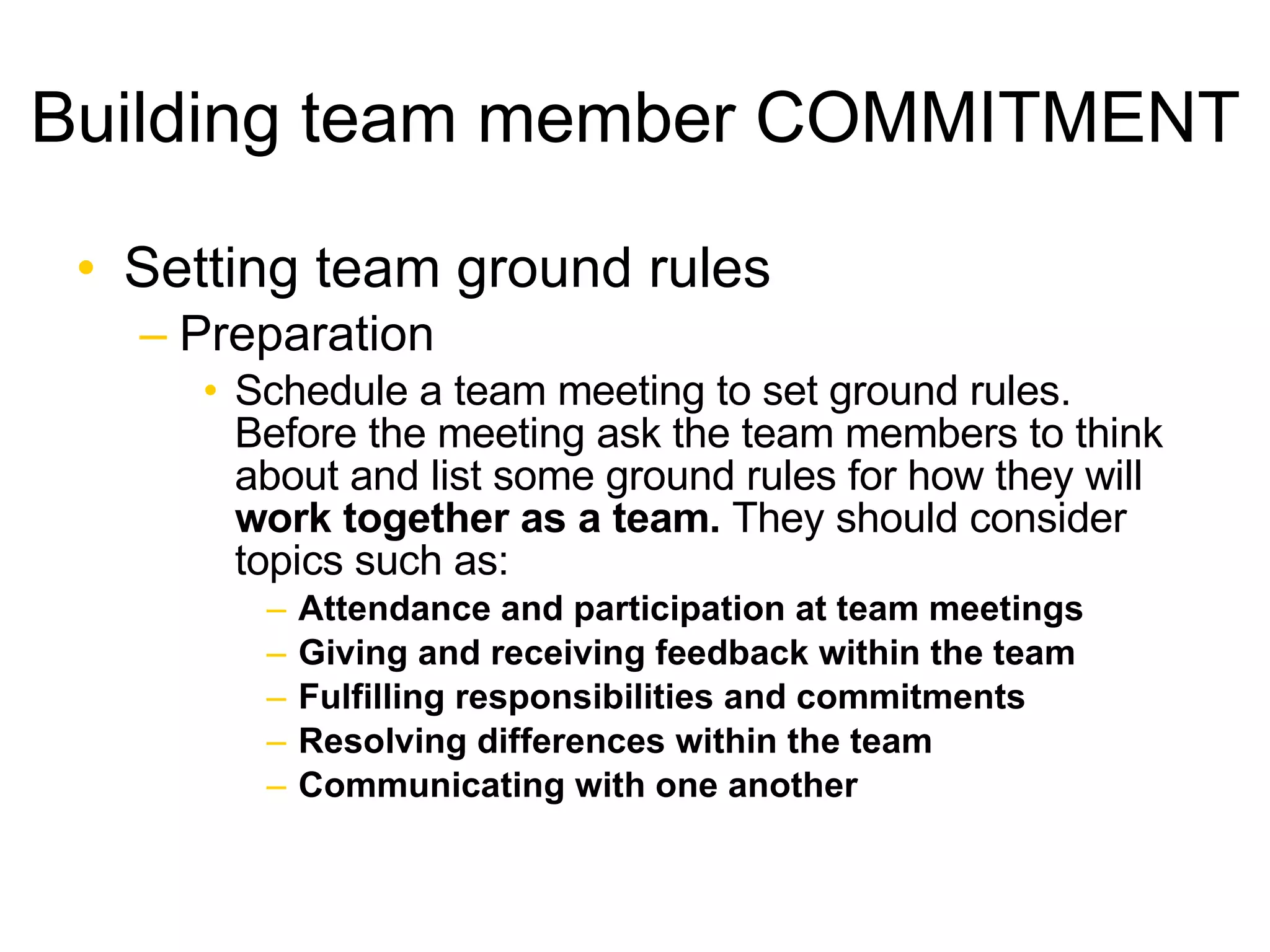 Leading High Performance Teams | PPT