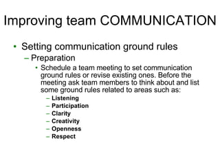 Leading High Performance Teams | PPT