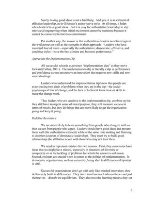 Leading In A Culture Of Change | PDF