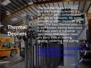 Epcon: Leading Industrial Manufacturer of Thermal Cleaning Solutions | PPT