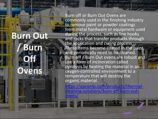 Epcon: Leading Industrial Manufacturer of Thermal Cleaning Solutions | PPT