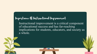 Leading Instructional Improvement and other | PDF