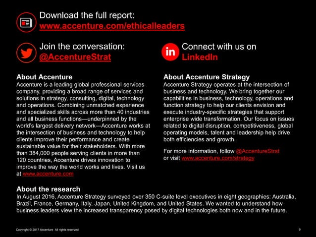 Leading In The Spotlight 2016 Accenture Strategy C-Suite Survey | PDF ...