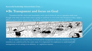 Leading in time of transition | PPTX