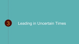 Leading in Uncertain Times | PPT