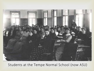 Great women in Tempe's History | PPT