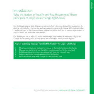 Leading large scale change part 2 | PDF