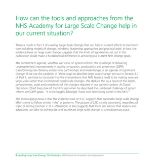 Leading large scale change part 2 | PDF