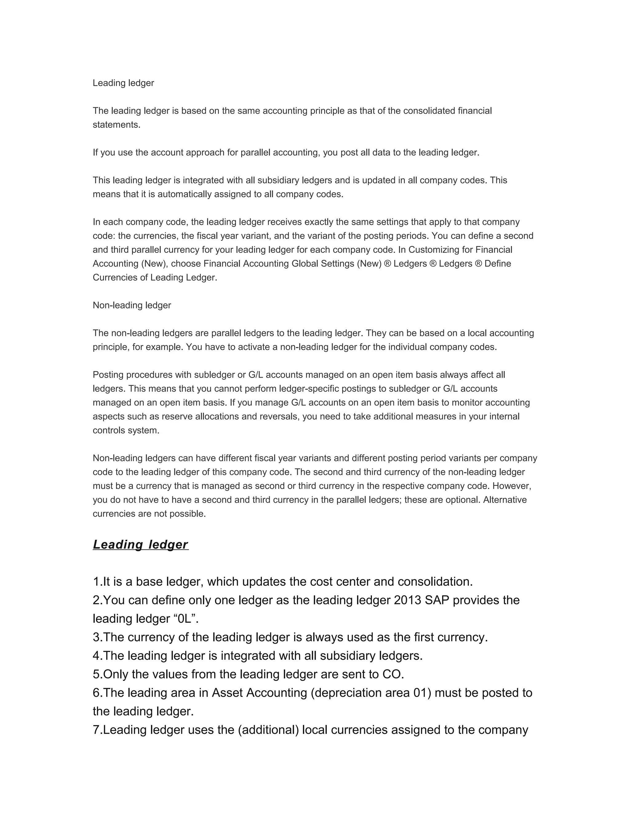 Leading ledger | DOC