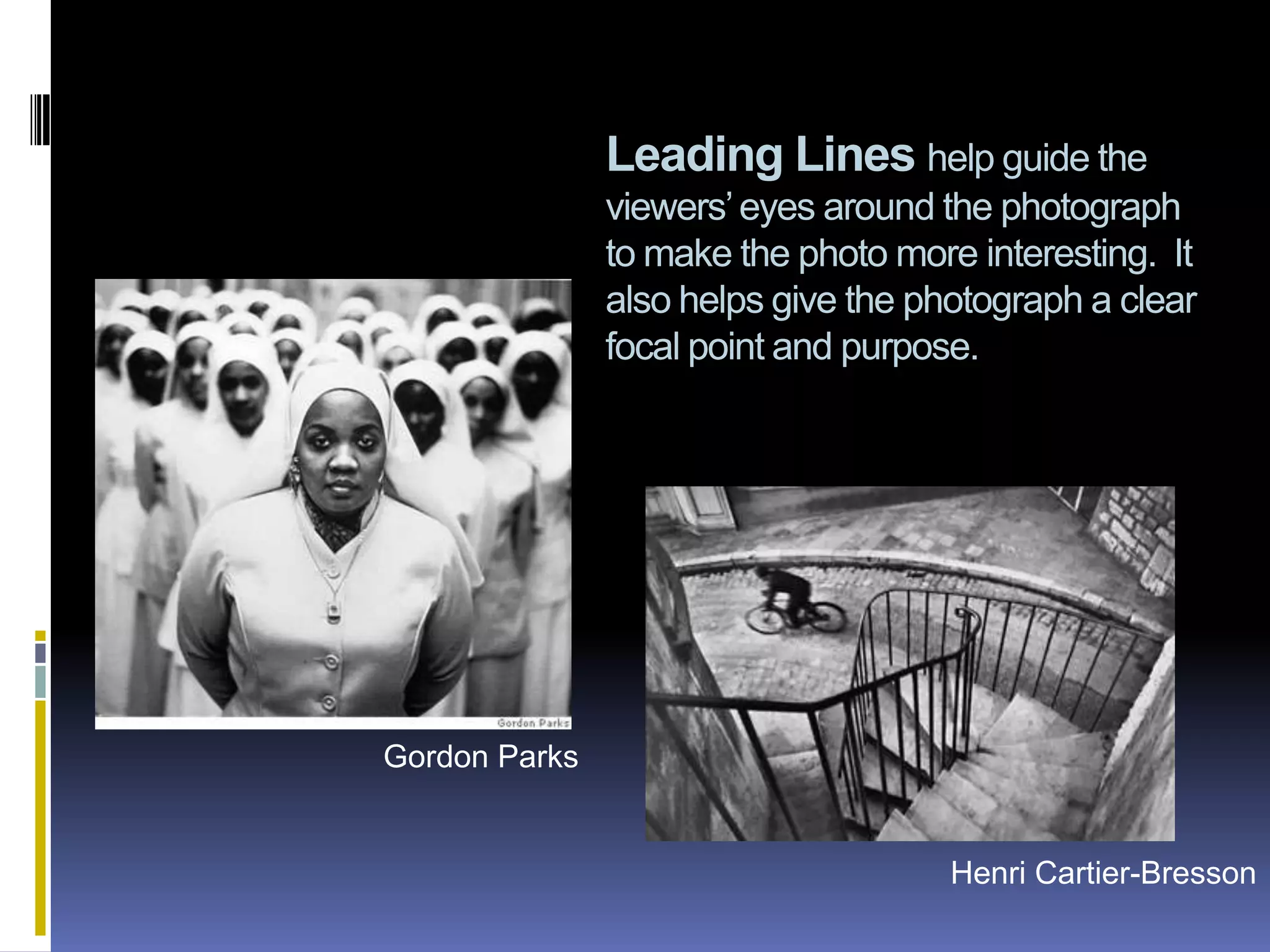 Photography - Composition. Leading lines, framing and rule of thirds ...