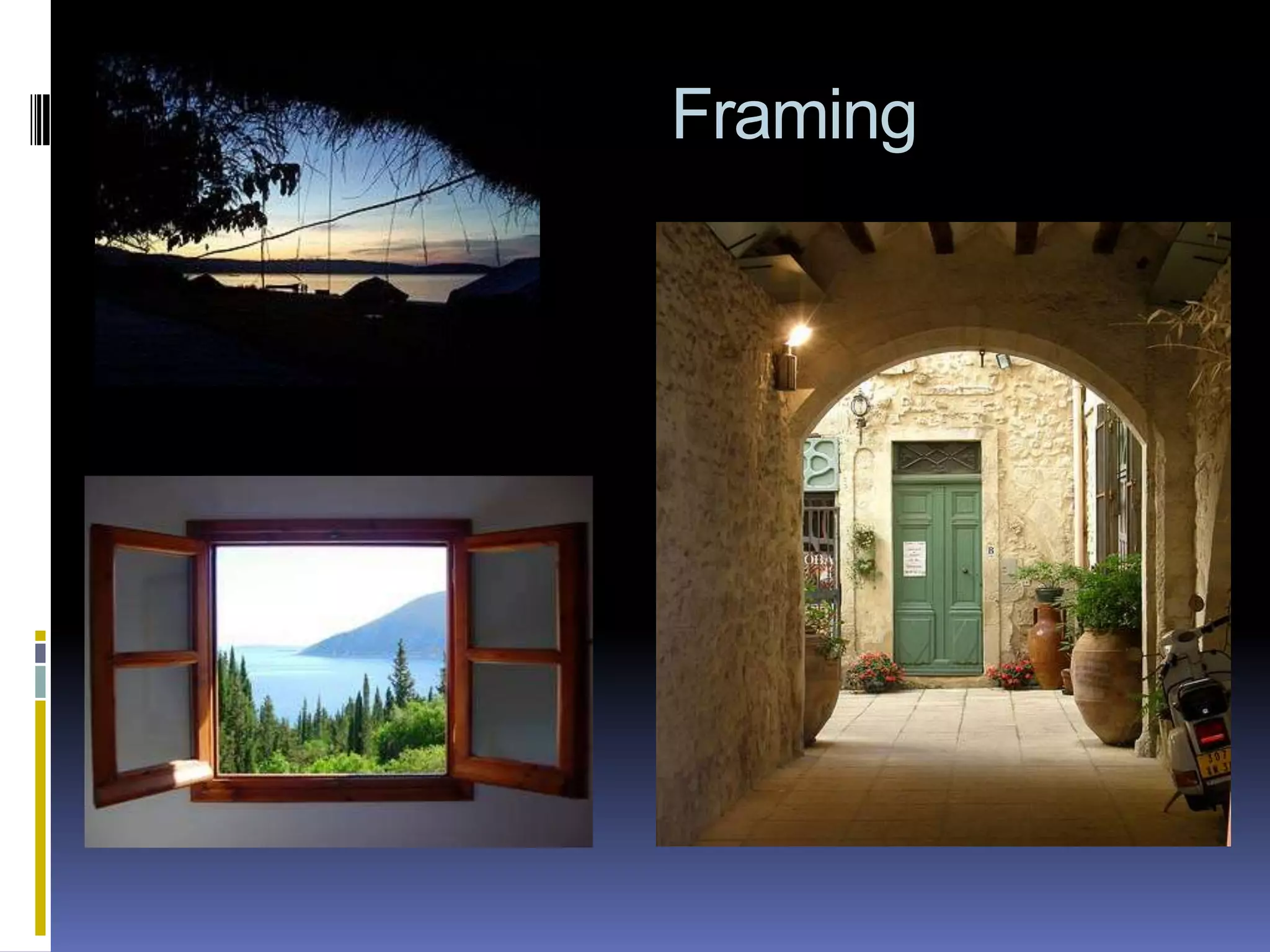 Photography - Composition. Leading lines, framing and rule of thirds ...