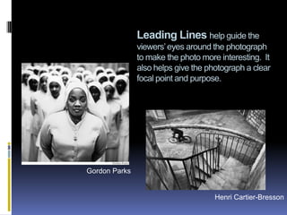 Photography - Composition. Leading lines, framing and rule of thirds ...