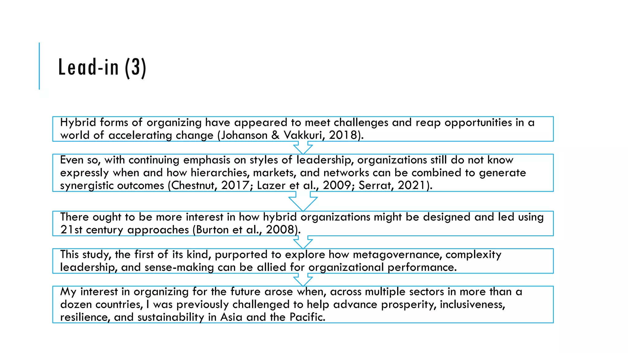 Leading Organizations of the Future: Oral Defense | PPT