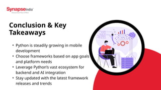 Python App Development Company with Custom Framework Expertise | PPTX
