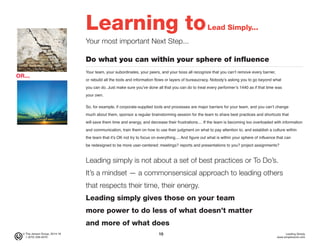 Leading Simply | PDF