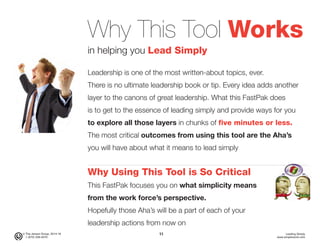 Leading Simply | PDF