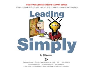 Leading Simply | PDF