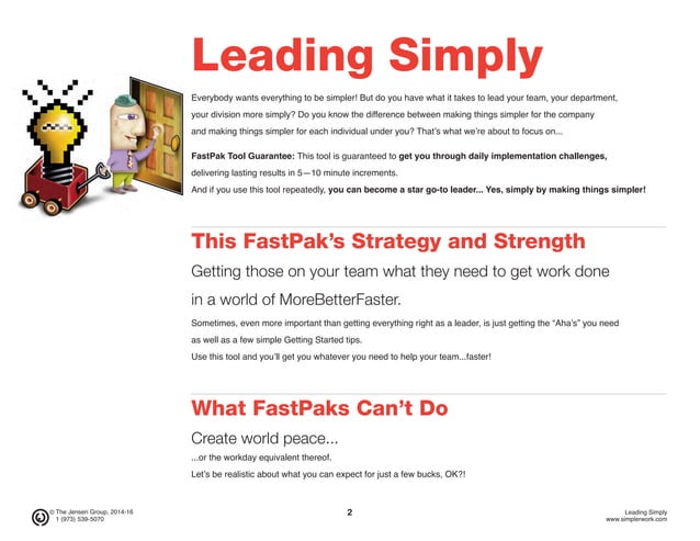 Leading Simply | PDF