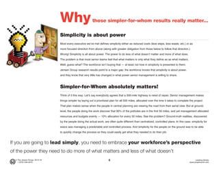Leading Simply | PDF