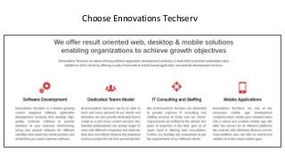 Leading software development company- Ennovations Techserv