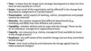 Leading strategic change | PPTX