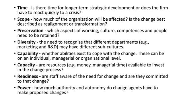 Leading strategic change | PPTX | Executive Leadership & Management ...