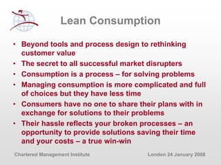 Leading the Lean Enterprise | PPT