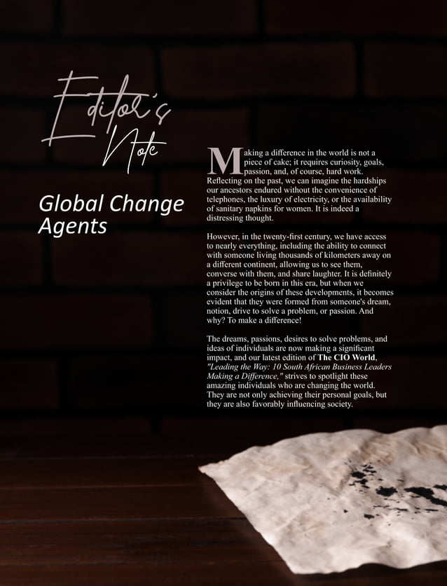 Leading the Way 10 South African Business Leaders Making a Difference.pdf | Air Travel | Travel Type