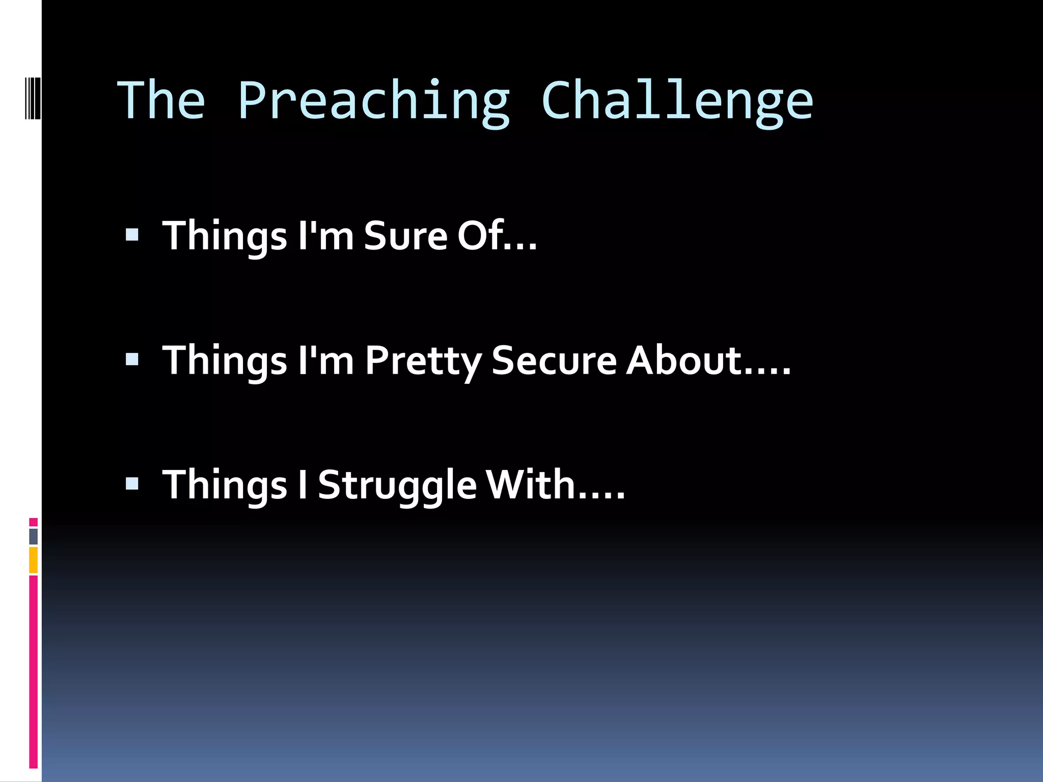 Leading Through Preaching | PPT