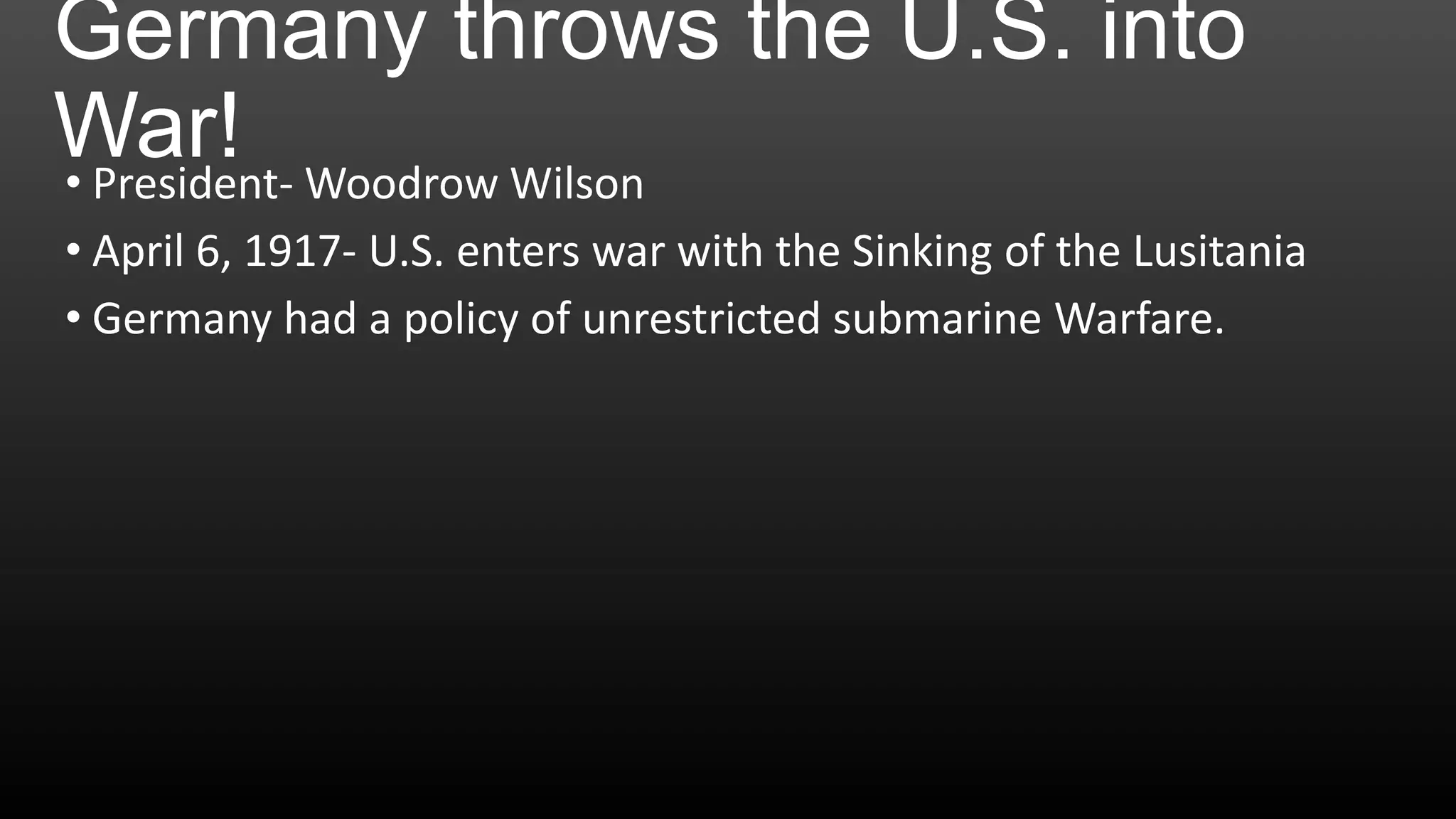 Leading up to wwi and the war | POTX