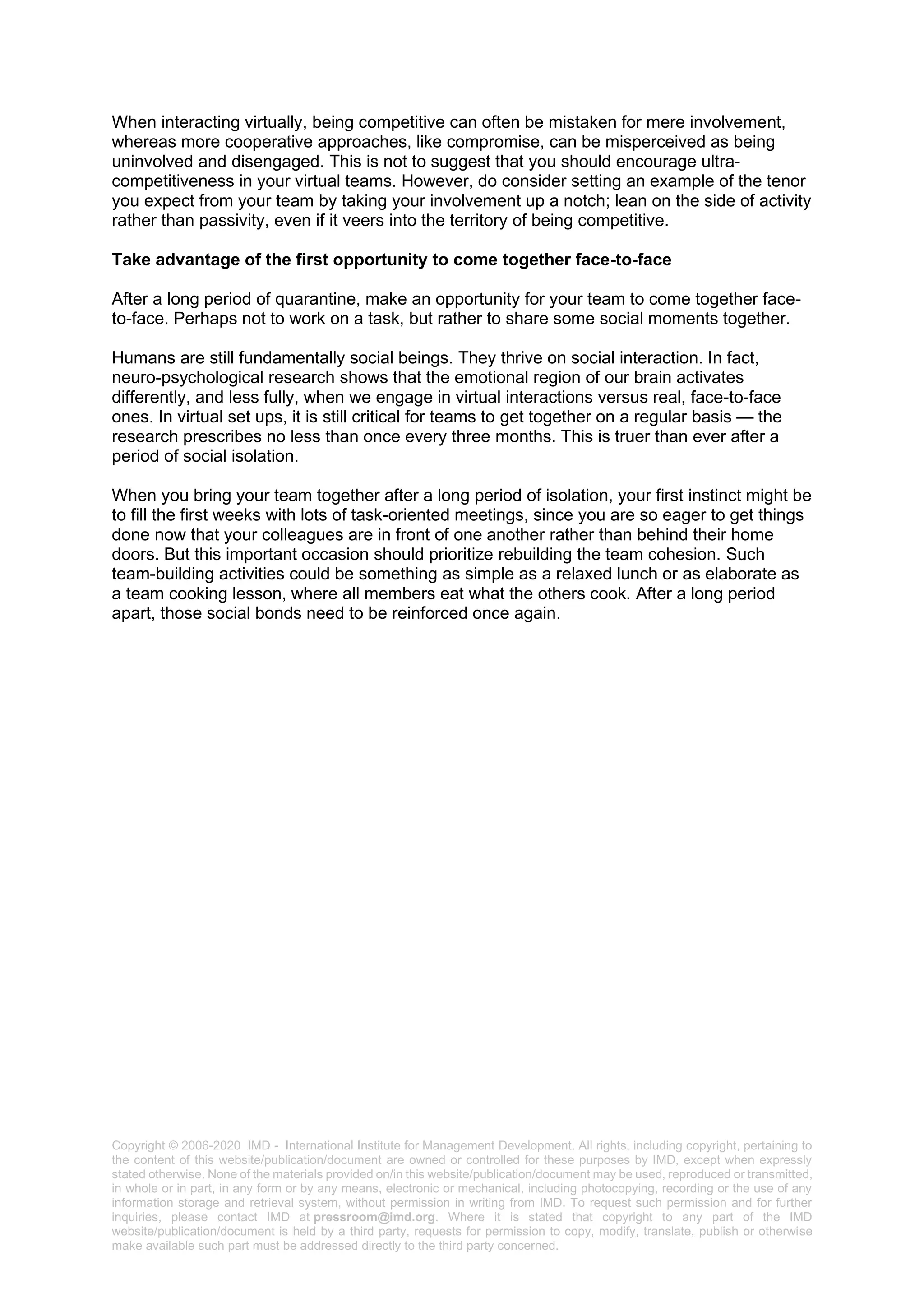 Leading virtual teams in times of disruption | PDF | Desktop Publishing ...