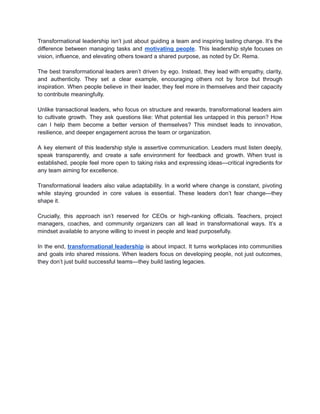 Leading Well_ Mastering Transformational Leadership by Dr.pdf