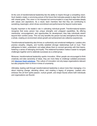 Leading Well_ The Art of Transformational Leadership By Dr.pdf