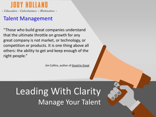 Leading with clarity rather than certainty | PPTX