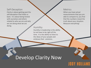 Leading with clarity rather than certainty | PPTX
