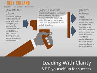 Leading with clarity rather than certainty | PPTX