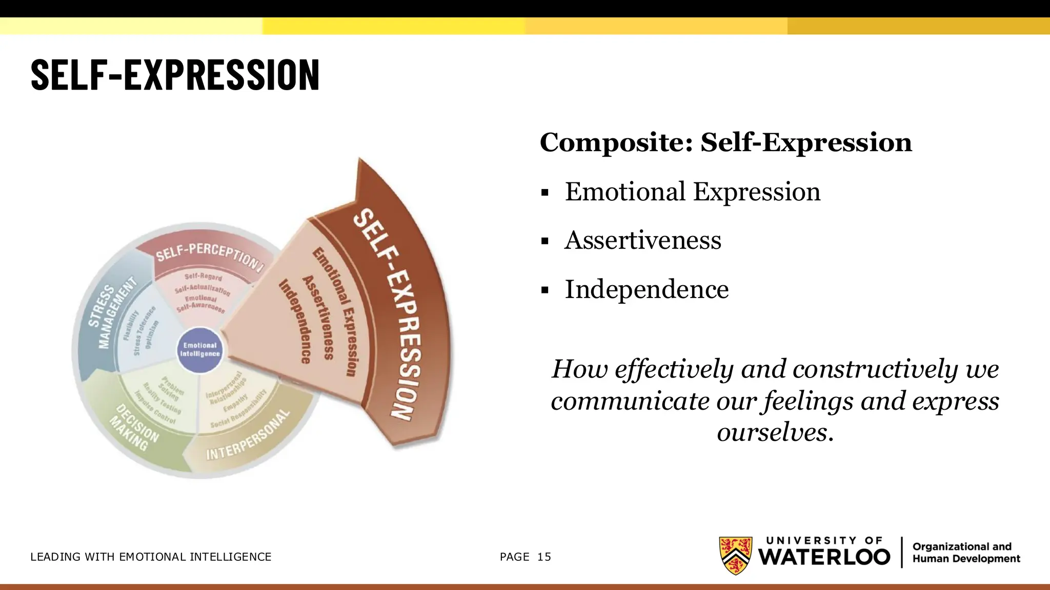 Leading with Emotional Intelligence Workshop | PDF