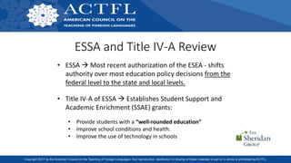 Leading with languages actfl | PPT