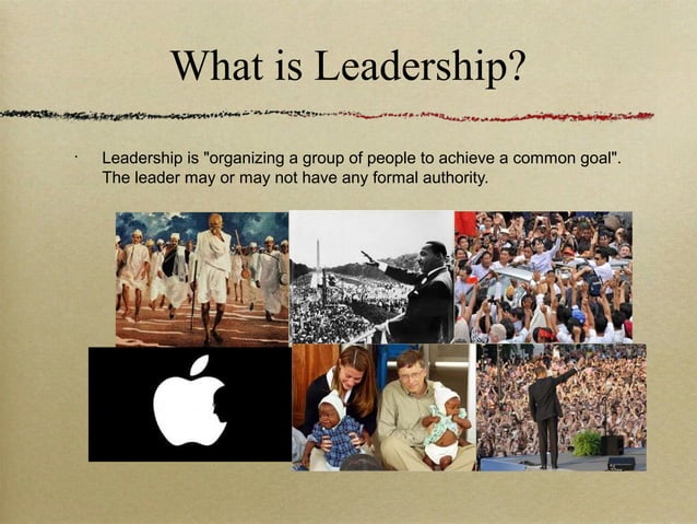 Leading without authority | PPT