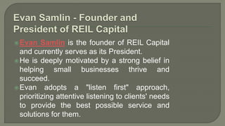 Leading With Passion: The Journey of Evan Samlin, Founder and President ...