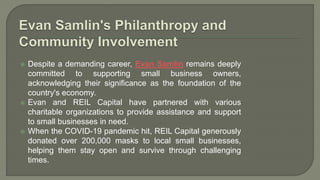 Leading With Passion: The Journey of Evan Samlin, Founder and President ...